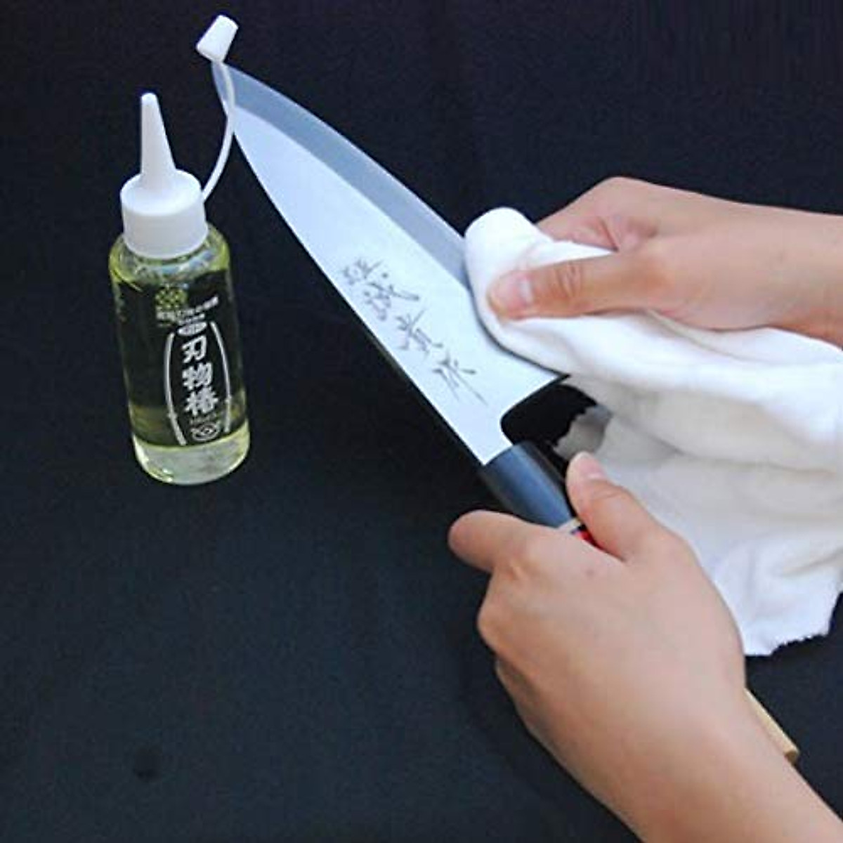 KUROBARA 100% Pure Tsubaki Japanese Knife Maintenance Camellia Oil (3.4 oz)