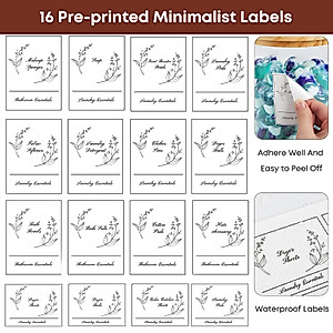 COAZEX 3 Pack Acrylic Laundry Powder Container & Dryer Sheet Holder, Large Laundry Room Organization Jars and Storage Box Dispenser with Lid, Labels & Scoop for Powder, Detergent, Scent Booster