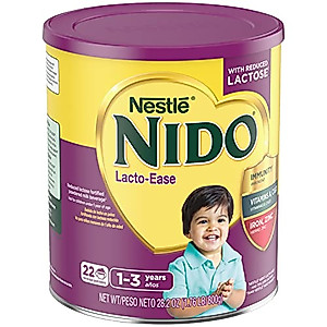 Nestle NIDO Lacto-Ease Toddler Powdered Milk Beverage - 28.2 Oz Canister - Toddler Drink Mix