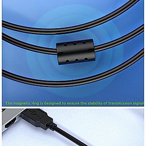 Replacement Camera UC-E4 USB Charging Cable Photo Transfer Cord Compatible with Canon EOS 10D 20D 30D 300D 350D 40D 400D 450D 5D2 5D3 500D 6D 60D 600D 650D 7D 70D 700D 100D 1000D 1100D(3.3FT)