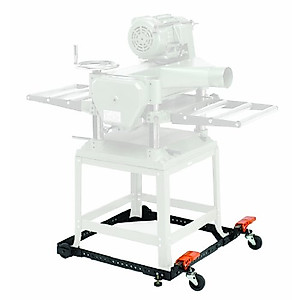 HTC-2000 Adjustable Mobile Base For Power Tools, Large Machinery, 500-pound Weight Capacity, Black, 1