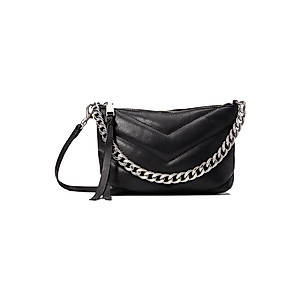 Rebecca Minkoff Edie Crossbody w/Chain Black One Size