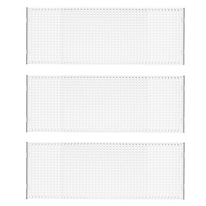 MIYUPTC Expandable Closet Shelf, Heavy Duty Tension Shelf Cabinet Organizer, Strong Adhesive Closet Divider for Kitchen Cabinet Wardrobe Cupboard, 3 Pack