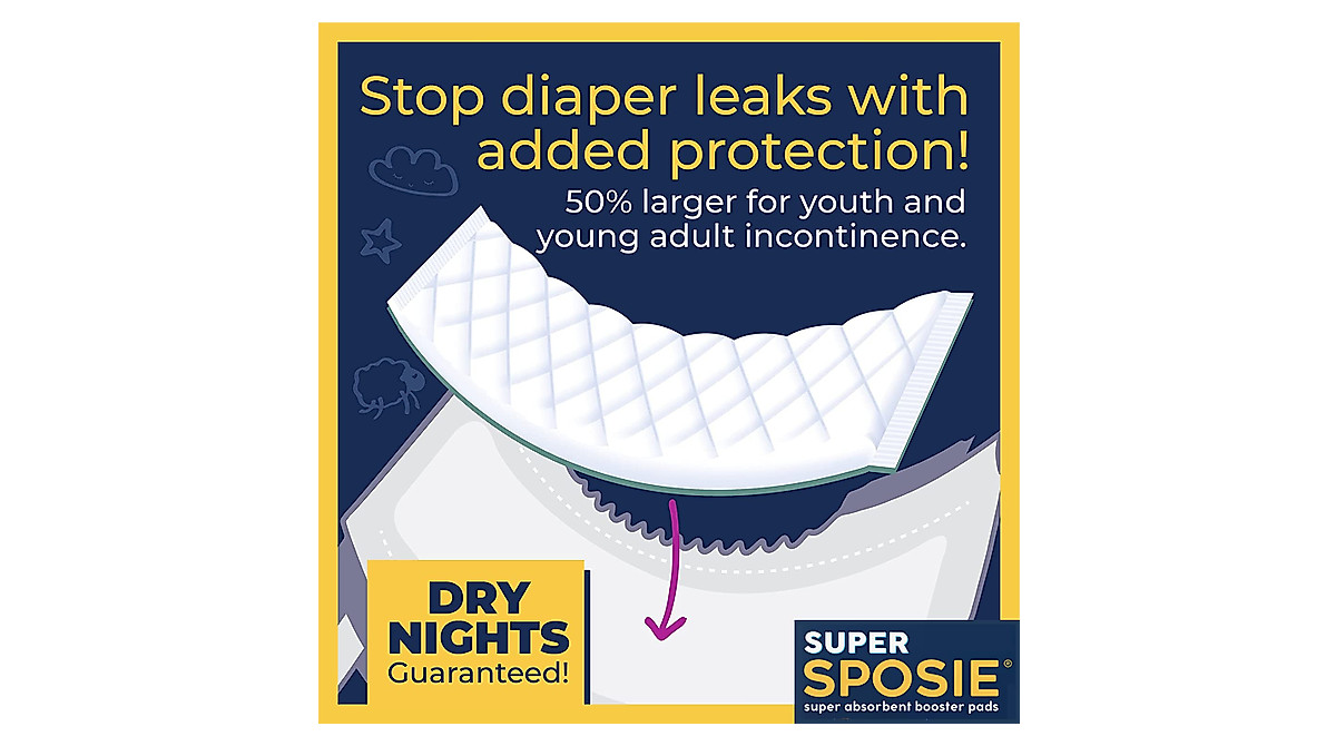 Sposie Diaper Booster Pads for Effective Potty Training