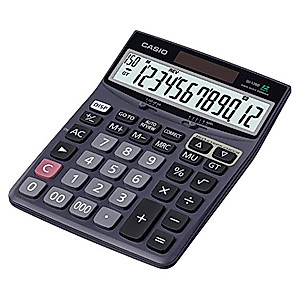 Casio DJ120D Calculator, 12-Digit LCD
