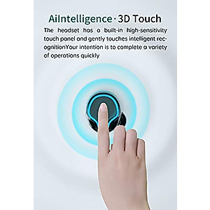 YISMO Wireless Bluetooth Earbuds W/Charging Box, Power Bank, LED Display, Flashlight, Mirror, Noise-Cancelling Deep Bass Stereo, Waterproof, for Android, Apple, iOS, Works w/Most Software and Games