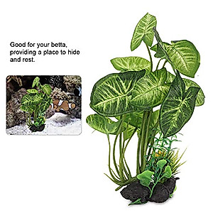 Aquarium Artificial Plant Lifelike Plastic Water Grass Vivid Fish Tank Coral Plant Aquarium Simulation Green Plant Underwater Landscape Decor