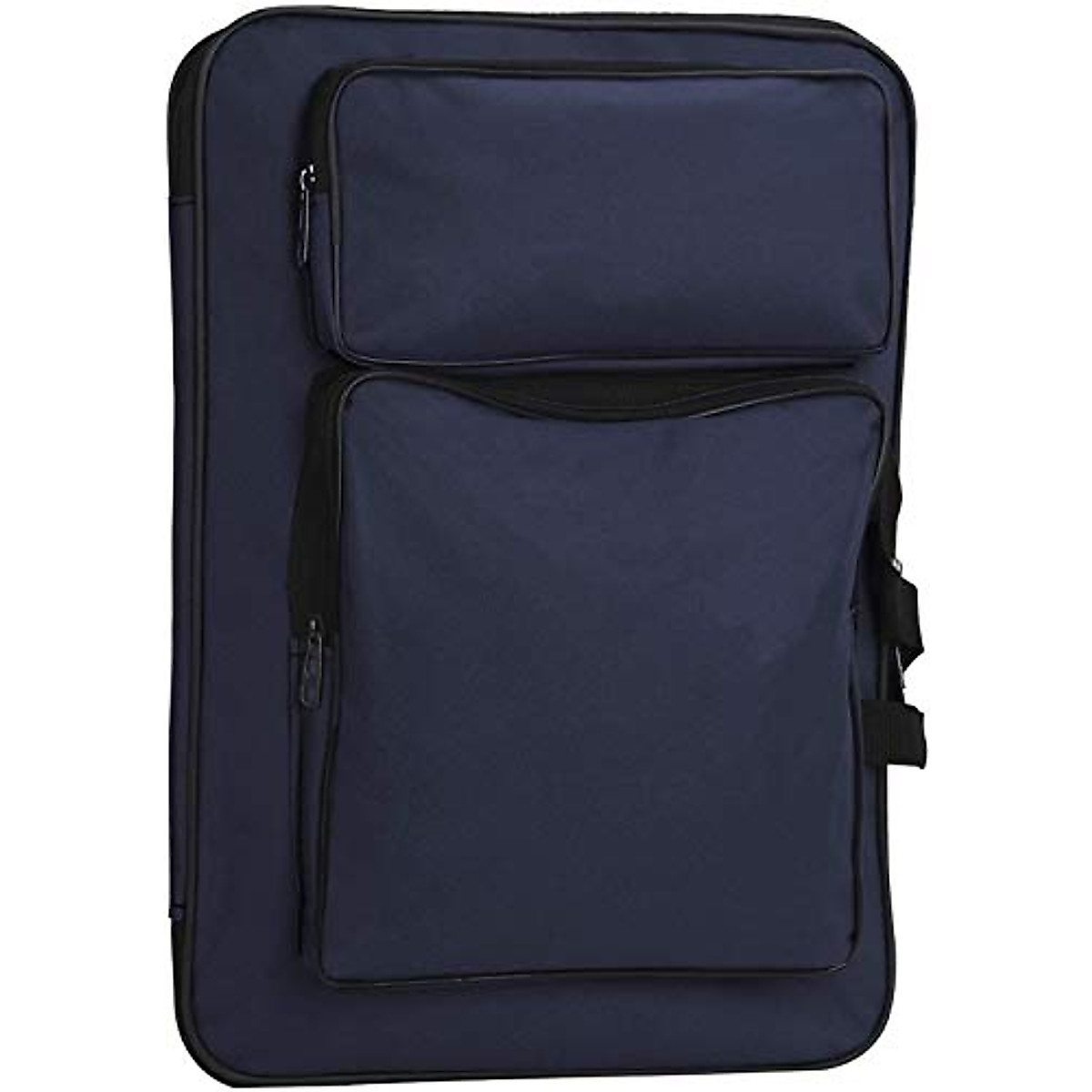 TINAYAUE A3 Art Portfolio Carry Bag Water-Resistant Art Work Portfolio Tote Drawing Board Bag Portable Student Painting Sketch Pad Storage Bag Art Portfolio Backpack for Packing Palette Paints