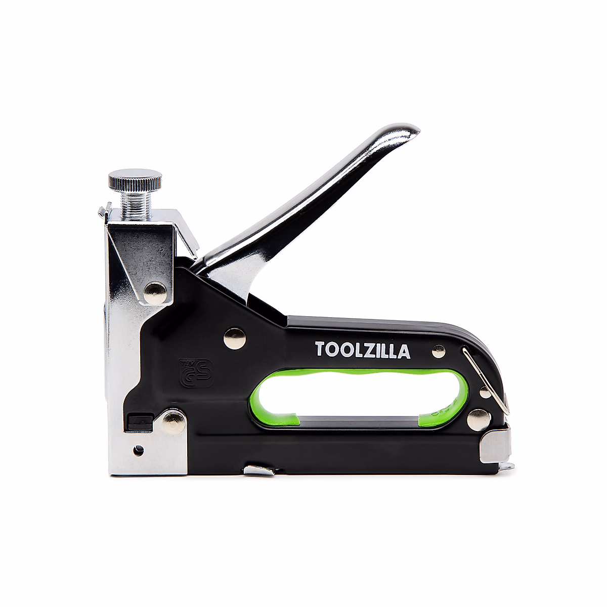 TOOLZILLA® Heavy Duty Staple Gun & Staple Selection Pack | Professional Set with Multiple Usage as Fabric Stapler, Cable Stapler, Staple Gun for Wood, Staple Gun for Teachers