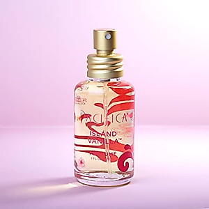 Pacifica Beauty Island Vanilla Spray Clean Fragrance Perfume, Made with Natural & Essential Oils, 1 Fl Oz | Vegan + Cruelty Free | Phthalate-Free, Paraben-Free| Made in USA