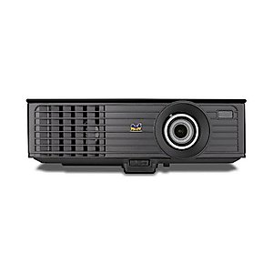 View Sonic PJD6253 XGA Front Projector, 300 Inches - Black