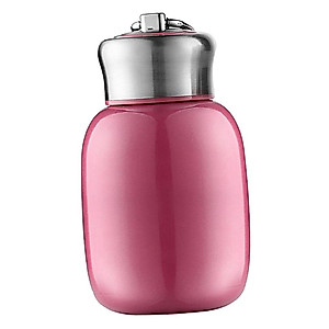 Stainless Steel Thermal Cup Vacuum Mug and Insulated Double for Camping, Keeps Drinks (Pink) (Color : Rose)