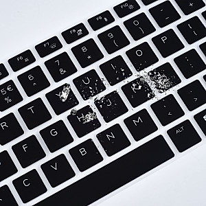 Keyboard Cover for Dell Alienware m15 R6 R7 R5 & Alienware m16 R1 R2, Alienware x15 R1 R2 & Alienware x17 R1 R2 & G16 7630 7620 Laptop, Alienware m16 R1 Keyboard Skin Protector - Black