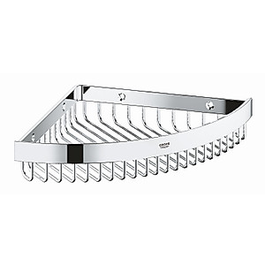 Grohe 40809000 Selection Cube Bathroom Shower Shelf, Starlight Chrome