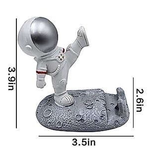 Creative Astronaut Phone Holder Spaceman Cell Phone Stand Cute Funny Smartphone Holder Bracket for Desk Home Office
