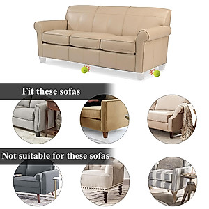 Sopicoz 32.8 Feet Clear Under Couch Blocker, 3 inch high PVC for Furniture Bed Sofa Sectional Cabinet Blocker Gap Bumper Stop Toys Going Under Sofa