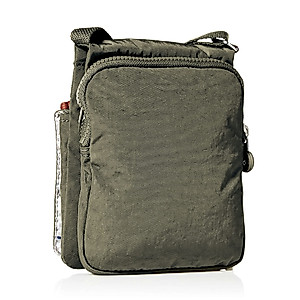 Kipling Women's Eldorado Crossbody Bag, Essential Travel Accessory, Jaded Green Tonal