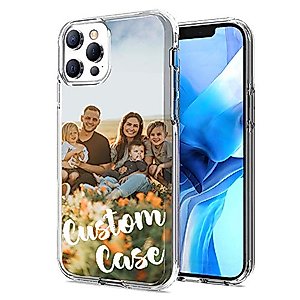 Personalized Custom Double Layered Phone Case for Apple iPhone 12 Pro Max 6.7 inch - Design Your Own Perfect Custom Picture Photo Case