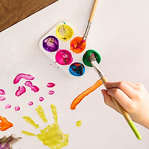 2 Pack of 18-Inch Easel Paper Roll for Arts & Crafts, Fits Most Standard Kids Easels, 100-Foot Rolls, 18"x100'