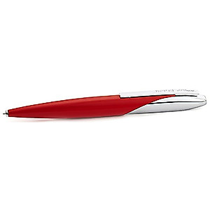 S.T 444102 Jet 8 Dupont Ballpoint Pen, Oil-based, Fire Red