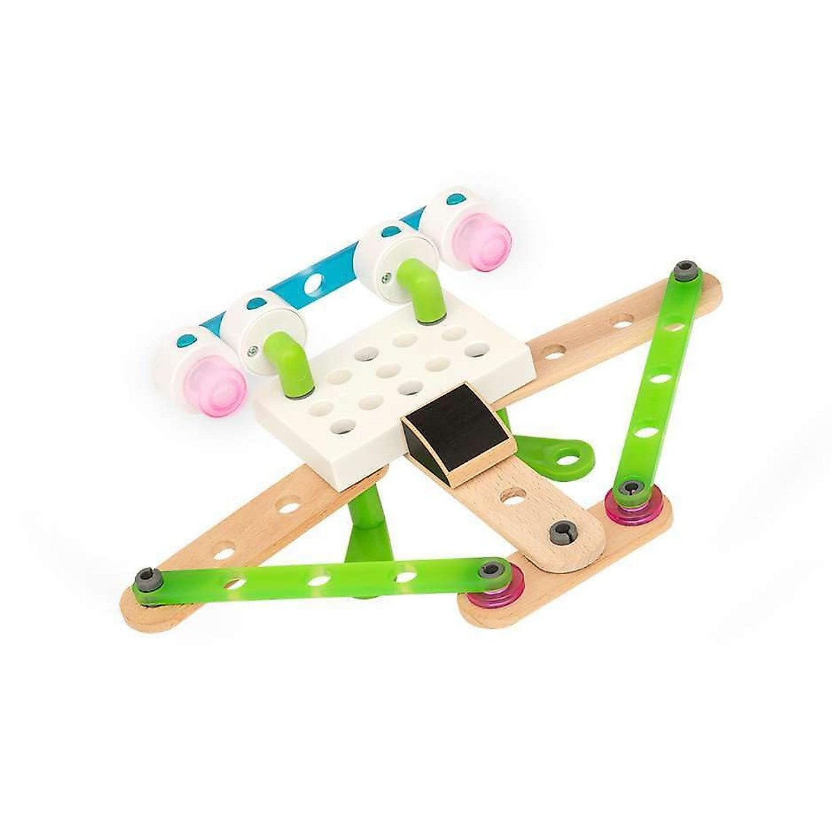 BRIO 34593 Builder Light Set | Wooden Toy Train Set for Kids Age 3 and Up