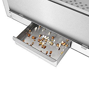 Hot and Fresh Countertop Popcorn Machine – 3 Gallon Popper – 8oz Kettle, Old Maids Drawer, Warming Tray, Scoop by Superior Popcorn Company (Black)