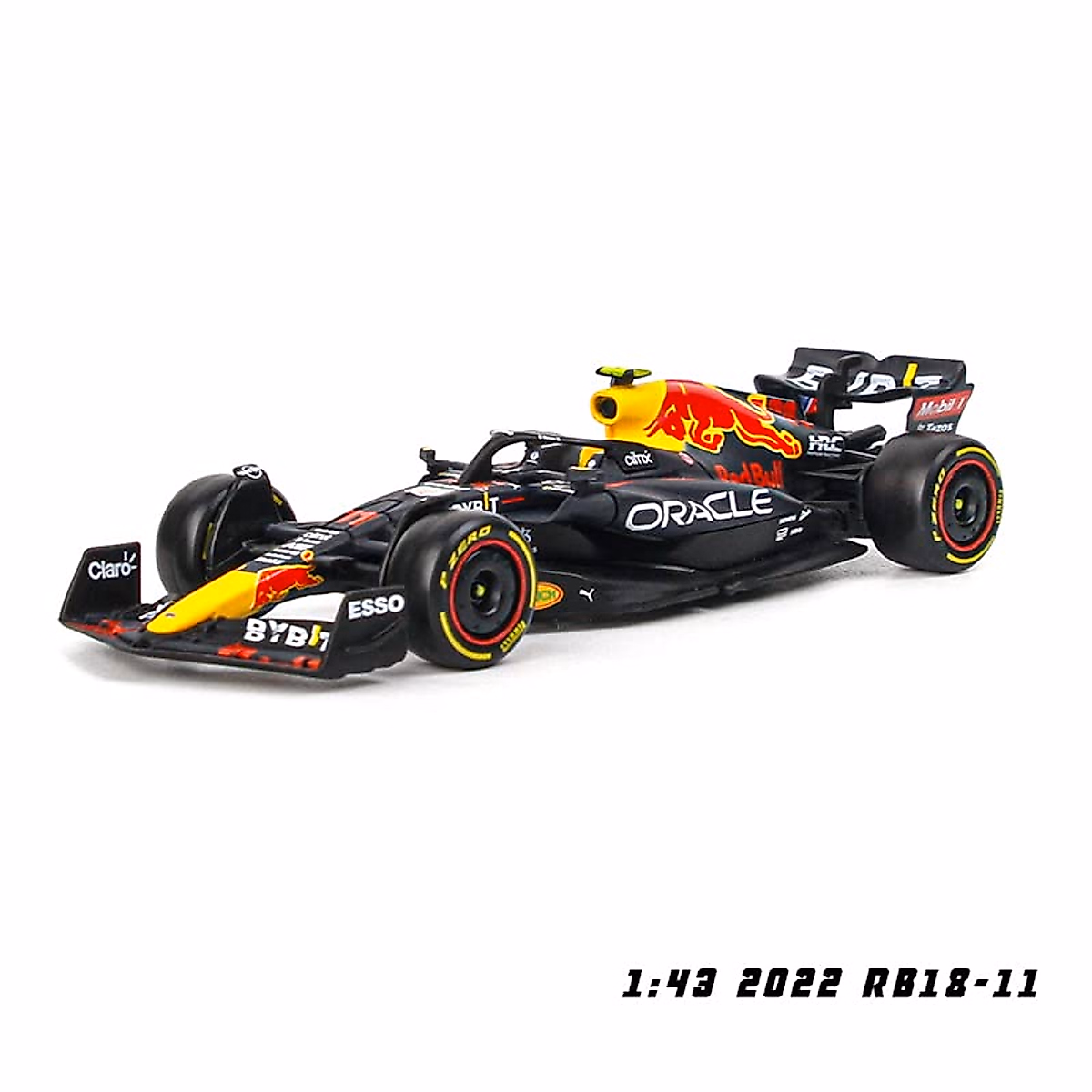IYASFPFP Bburago 1:43 New 2022 F1 Red Bull Racing RB18 1# Verstappen 11# Perez Special Paint Formula One Alloy Super Toy Car Model (RB18 #11)