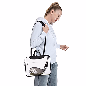 Golf Club Laptop Bag Slim Computer Bag Portable Shoulder Bag Laptop Case Cover For Woman Man 15.6 Inch
