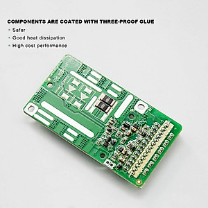 PCB Board, Lithium Battery Board Li?Ion Battery Charger Board Battery Pack Module(20A)