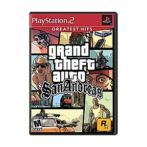 Grand Theft Auto San Andreas Greatest Hits - PlayStation 2