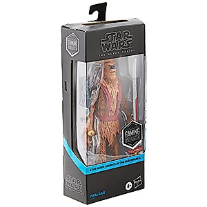 Star Wars The Black Series Zaalbar Toy 6-Inch-Scale Gaming Greats Exclusive Collectible Action Figure, Toys for Kids Ages 4 and Up