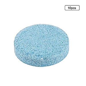 Dweekiy Car Cleaner Solid, Car Windscreen Wiper Cleaning Washer Solid Glass Water Effervescent Tablet Windshield Cleaner (10 PCS)