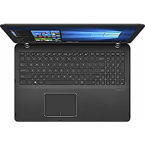 Asus 2-in-1 15.6" Touch-Screen FHD Laptop, Intel Core i7-7500U, 12GB DDR4 RAM, NVIDIA GeForce 940MX 2GB, 2TB HDD, Bluetooth, HDMI, Backlit keyboard, HD Webcam, Win10- Sandblasted black aluminum