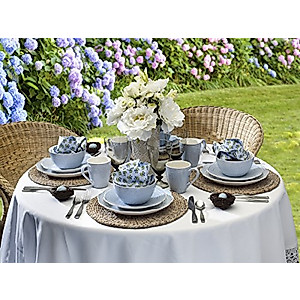 Pfaltzgraff Seraphina 16-Piece Stoneware Dinnerware Set, Service for 4