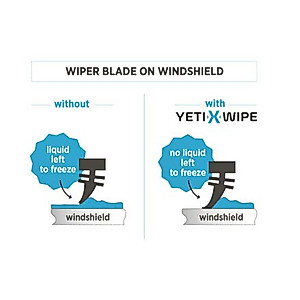 YETI X WIPE : Add-on Wiper Arm Pressure Spring Set (Pack of 2 Black)