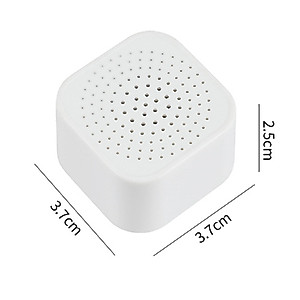 Meideli Activated Charcoal Fridge Deodorizer 12pcs Refrigerator Deodorizer Adhesive Activated Carbon Kitchen Cabinet Pantry Fridge Freezer Odor Eliminator Absorber Box 12pcs