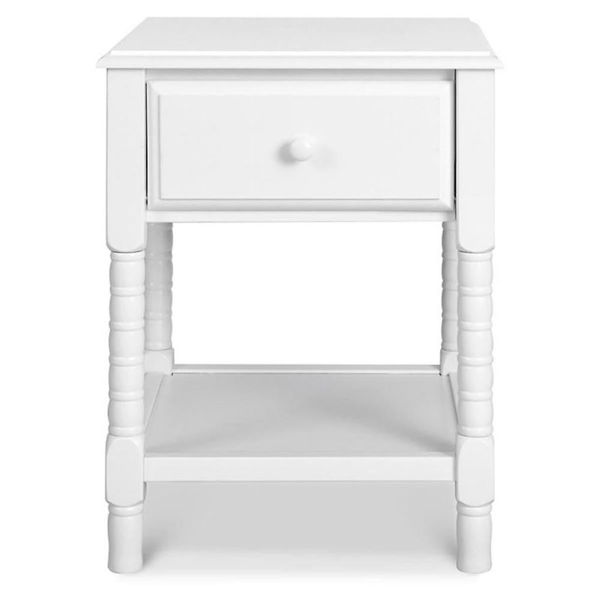 DaVinci Jenny Lind Spindle Nightstand in White