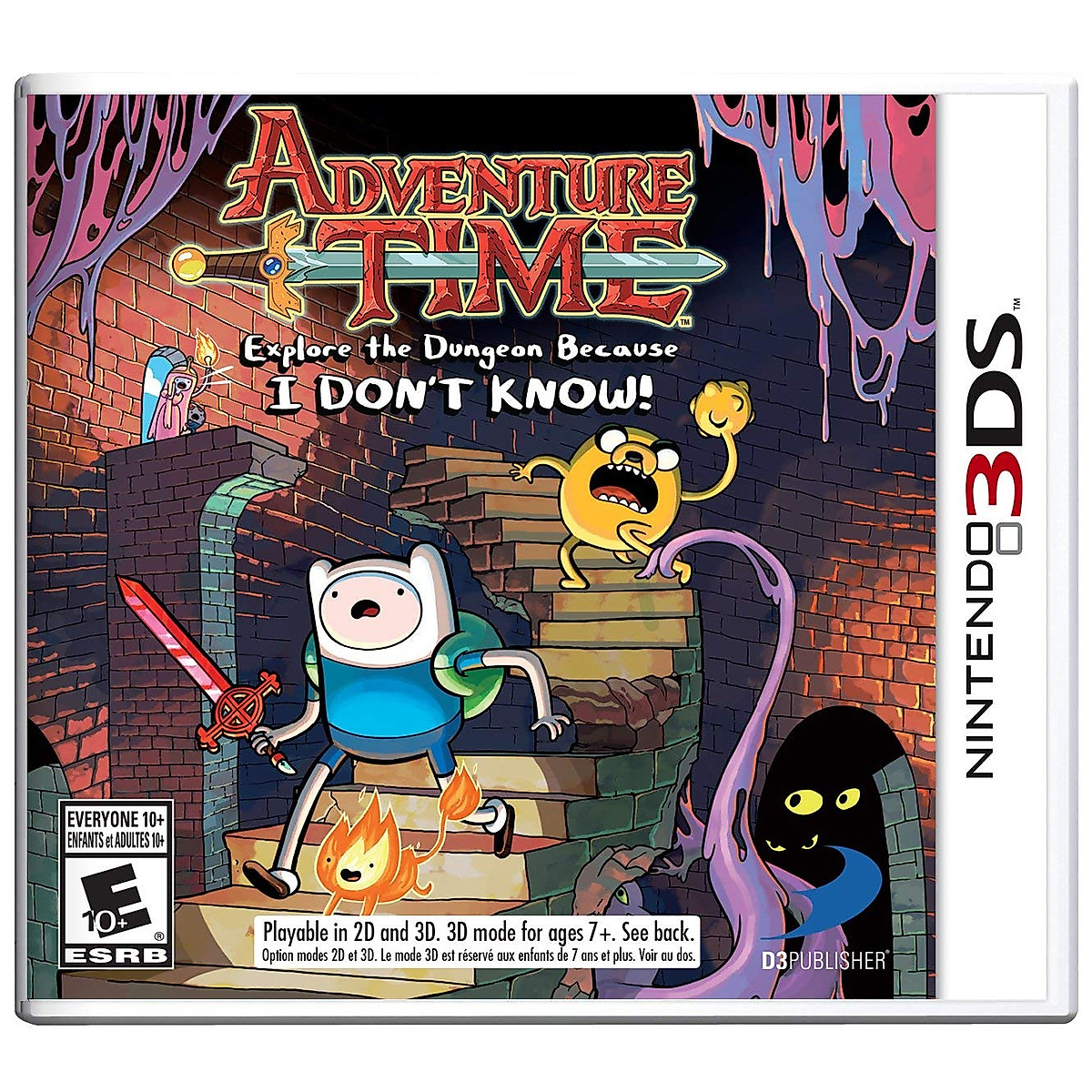 Adventure Time: Explore the Dungeon Because I DON'T KNOW! 3DS (Renewed)