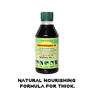 Mahabhringraj Ramakrishna Pharma Scalp Massaging Oil, 200 ml