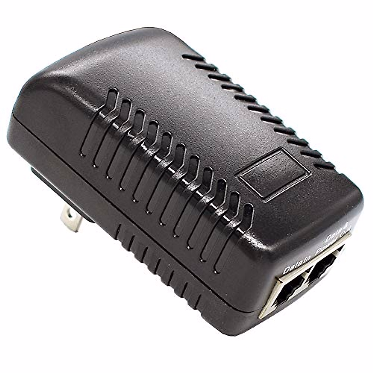 48V PoE Injector Adapter, IEEE802.3af Compliant Power Over Ethernet Supply for Most Cisco/Polycom/Aastra/Ubiquiti Security IP Camera IP Voip Phones AP and More, 10/100Mbps