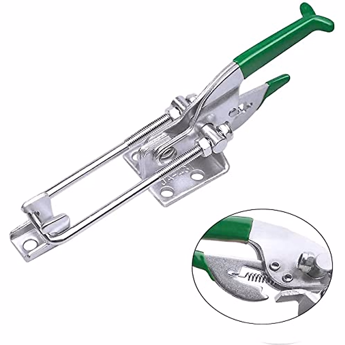 2000lbs Toggle Clamp 431,Heavy Duty Toggle Latch Clamp for Tire Carrier Latch,Quick Release Latch,Cam Lever Clamp.Adjustable Latch for Lid Latch,Cam Clamp Latch,Pull Latch & Draw Latch Hardware-XGDDEG