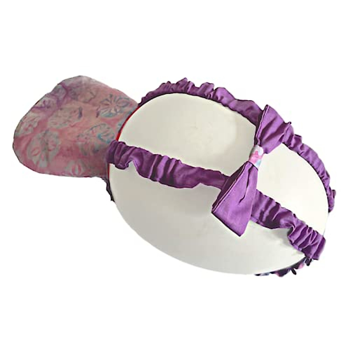 Washable Chicken Diapers for Hens or Roosters - Fashionable Nappy - Pet Chicken Diaper (Lavender Batik, Small)