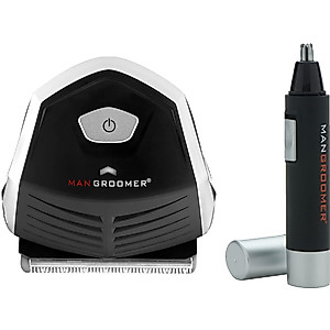 MANGROOMER The Looking Good Bundle Self-Haircut Kit Nose & Ear Hair Trimmer