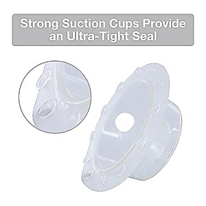 Danco 12078 Bathtub Overflow Drain Cover, Clear