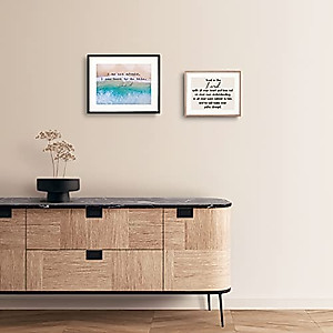 St Joan of Arc 11x14 Gallery Style Print by Soul Sunshine | Unframed 'Go Forward' Bible Verses Wall Decor Poster Prints | Rustic Wall Decor, Blue Lion, Home Wall Decor | Home Decoration