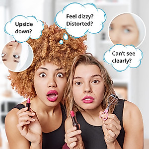 Fabuday 15X Magnifying Mirror with Light - Upgraded 2021 Version Lighted Makeup Mirror with Magnification, Led Magnified Mirror for Bathroom with Suction Cups, Lighting Adjustable, Dual Power Supply