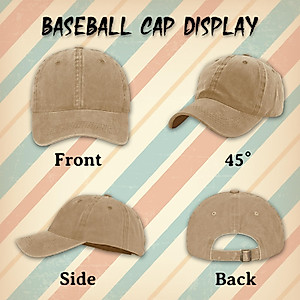 Custom Baseball Hat Add Design Your Own Bulk Cowboy Hat,Custom Trucker Hat for Men Women Natural Hat