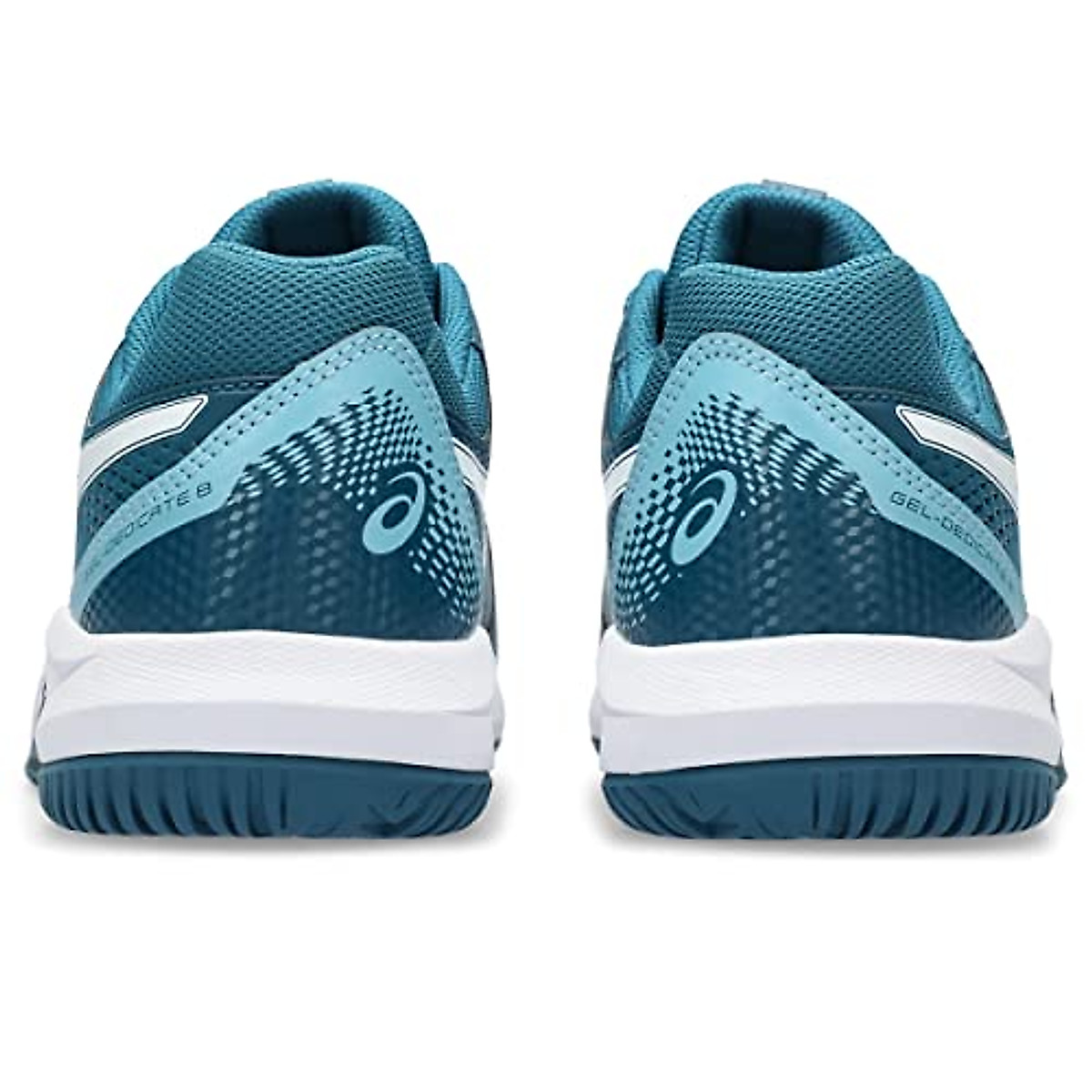 ASICS Men's Gel-Dedicate 8 Tennis Shoes, 9, RESTFUL Teal/White