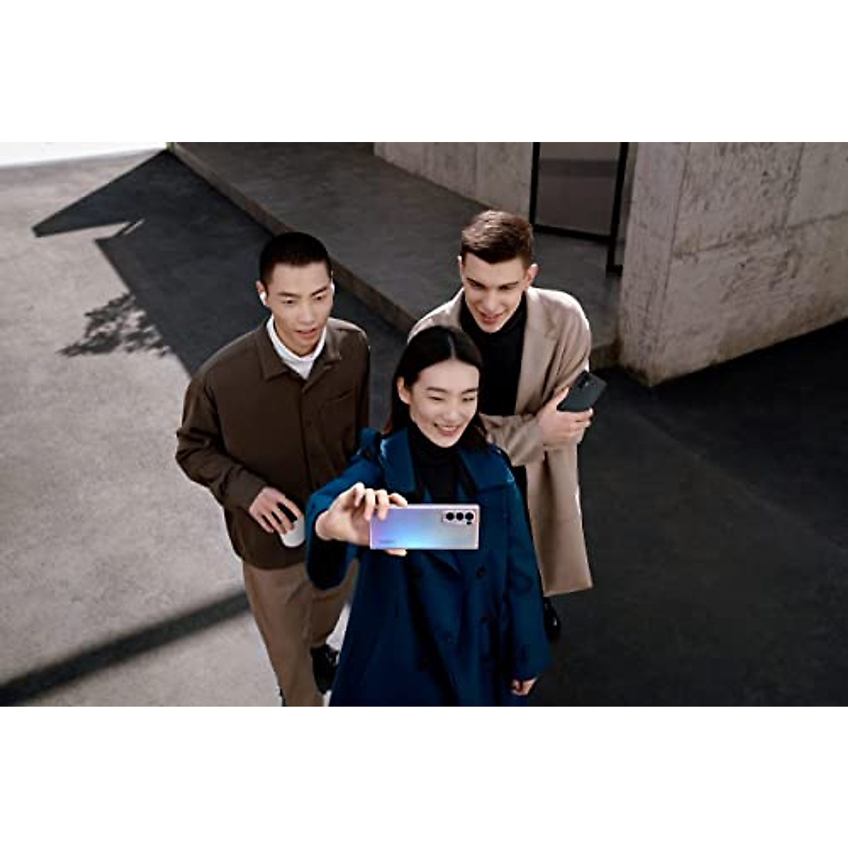 Oppo Find X3 Neo CPH2207GR Dual-SIM 256GB ROM + 12GB RAM (GSM Only | No CDMA) Factory Unlocked 5G Smartphone (Galactic Silver) - International Version