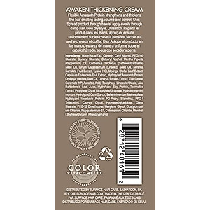SURFACE Awaken Thickening Cream: Volume, Style, Hold & Strengthen, 3oz